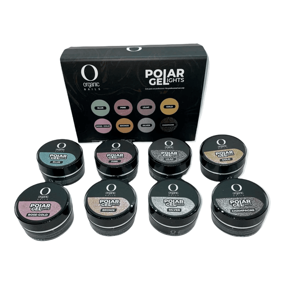 Gel Painting Polar Lights Organic Nails | Producto para uña