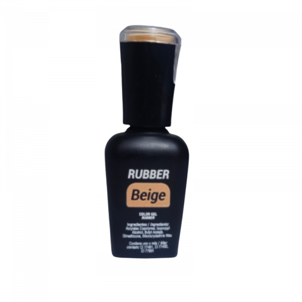 Rubber Gel Beige Organic Nails | Productos para uñas
