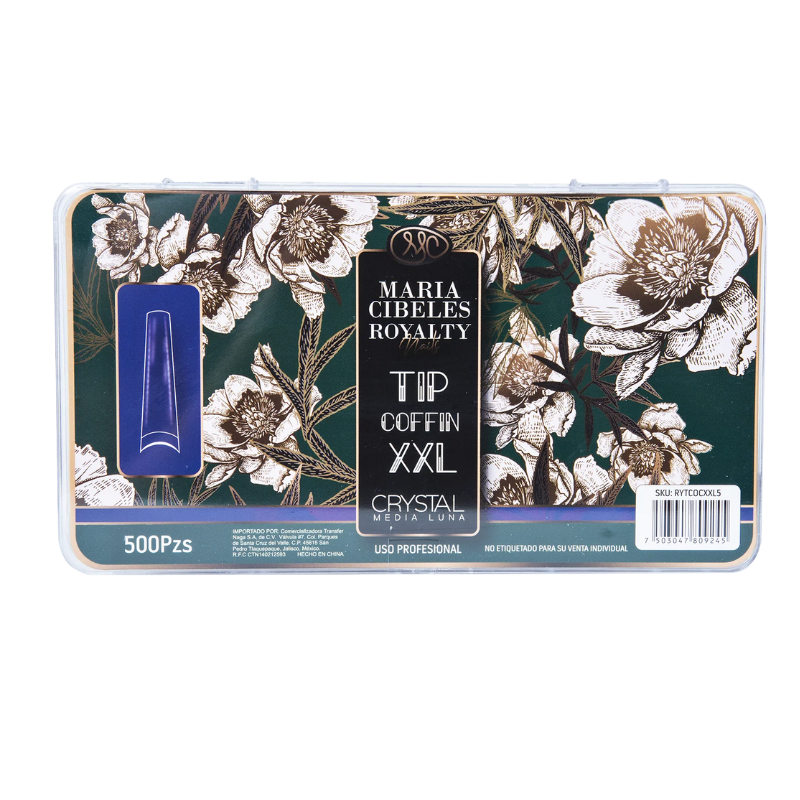 Tip Coffin XXL Cristal Maria Cibeles | Productos para uñas